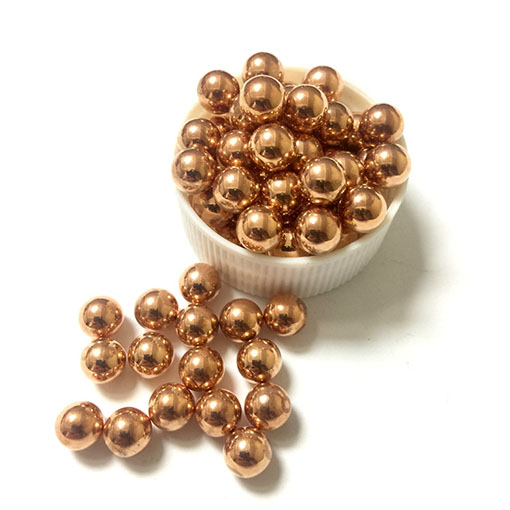 99.99% solid Pure Copper Ball - TAIAN HENGDA STEEL BALL CO.,LTD